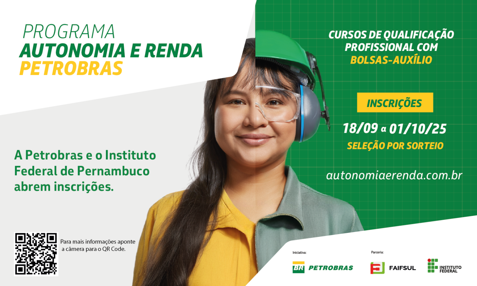 Programa Autonomia e Renda Petrobras abre 110 vagas para cursos gratuitos no IFPE – IFPE ...